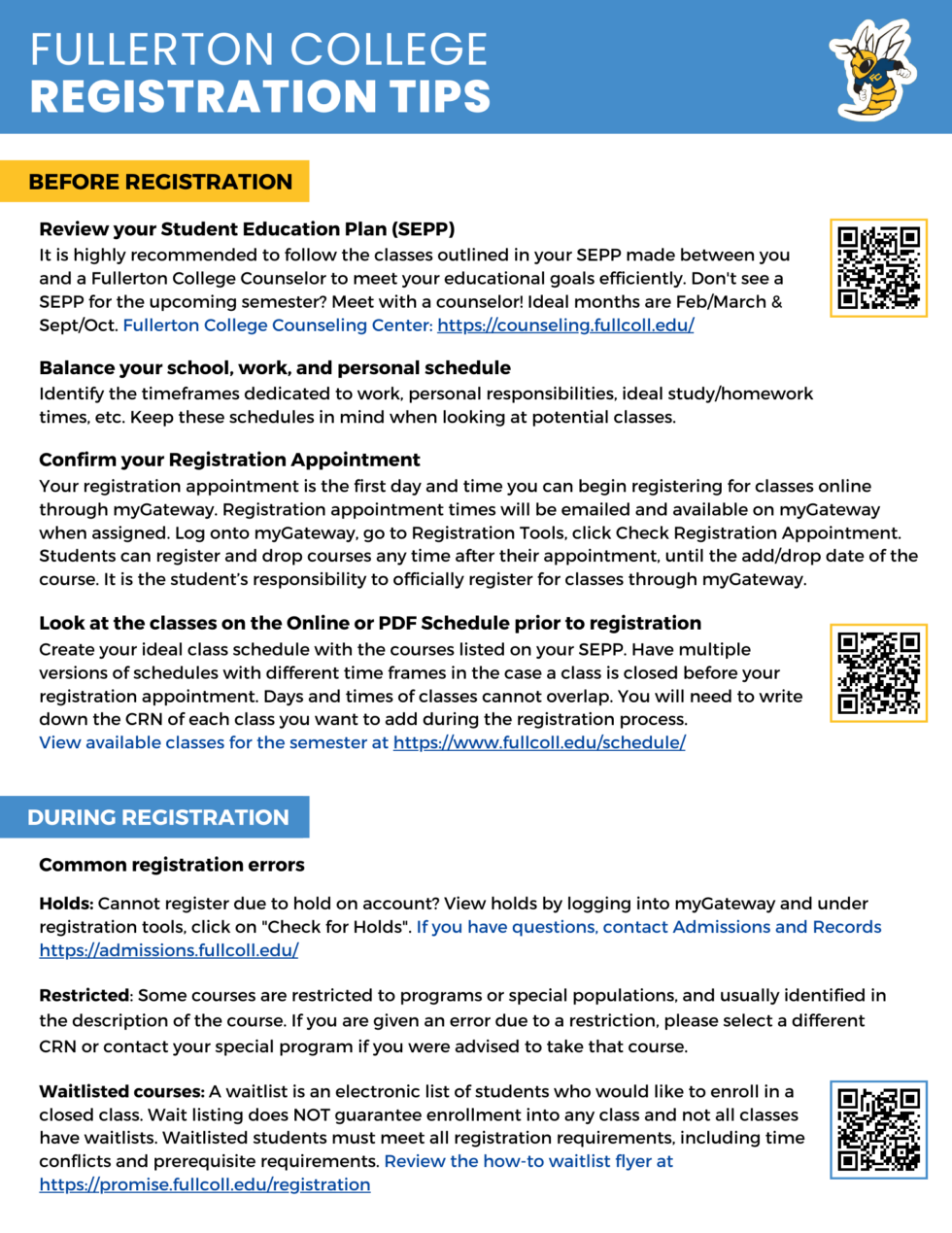 Registration Resources | North Orange Promise